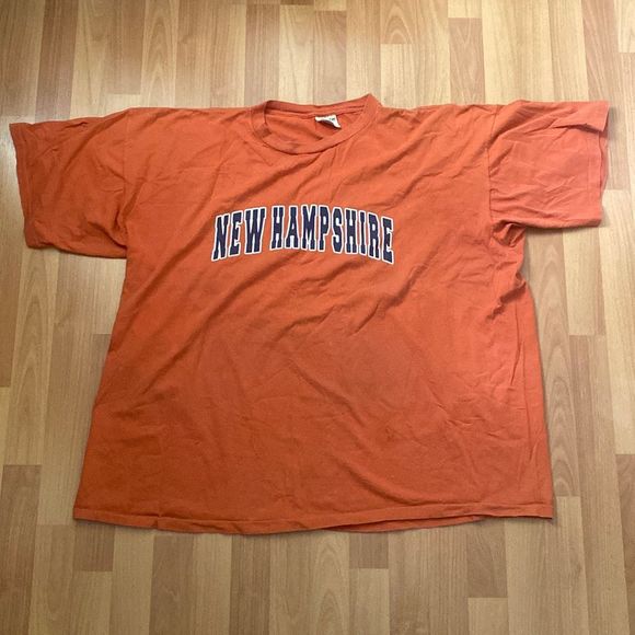 Comfort Colors | Shirts | Vintage Comfort Colors Orange New Hampshire Tshirt Single Stitch Made ...
